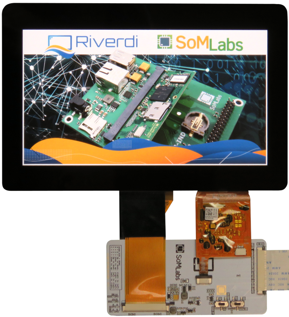 SL-TFT7-TP-600-1024-RGB 7'' display module with CTP and RGB