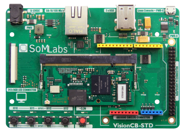 VisionCB-6ULL-STD For VisionSOM-6ULL - SoMLabs