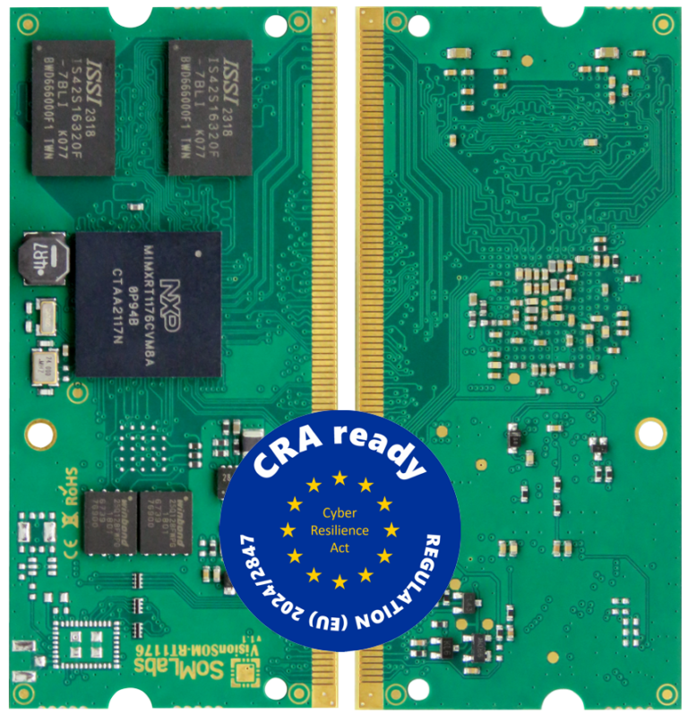 VisionSOM-RT1170 (SLS14) dual core ARM Cortex-M7 + Cortex-M4