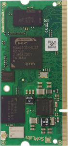 VisionSOM-V2L module based on Renesas dual core RZ/V2L MPU